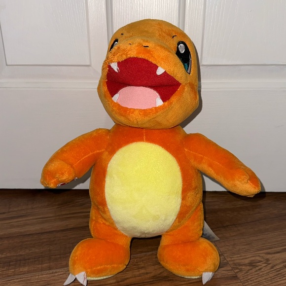 Pokemon | Toys | Pokemon Orange And Yellow Charmander Stuffed Animal ...